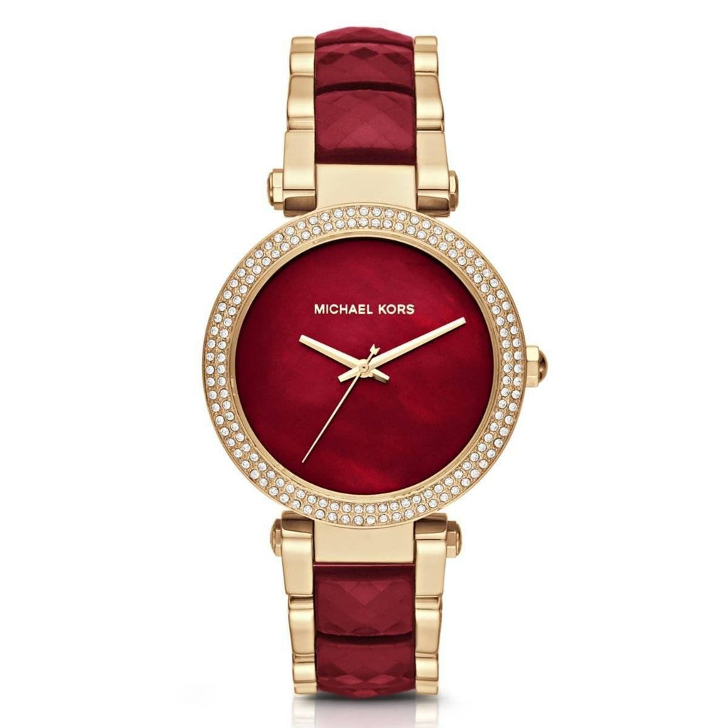 Michael Kors MK6427 Parker Red Gold Ladies – Alan Frost Watches